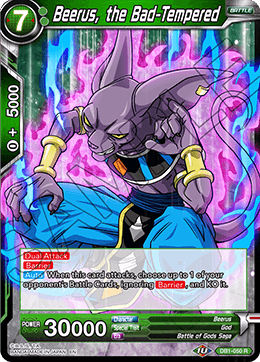 DB1-050 Beerus, the Bad-Tempered