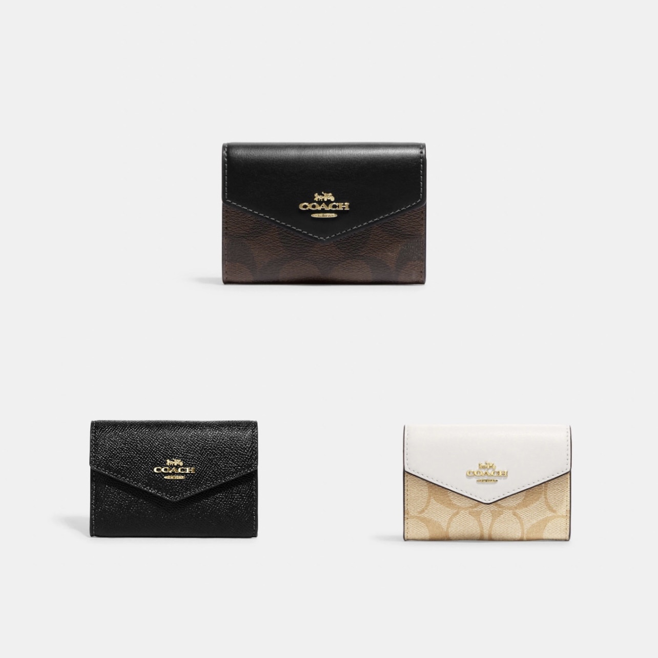 Coach Flap Card Case 信封卡包