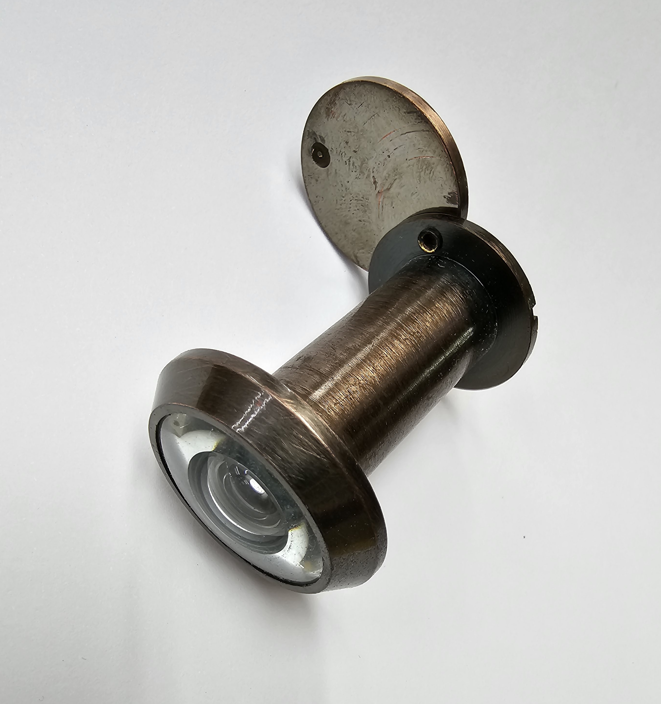 CNT DG-003-AC 玻璃面200度防盜眼-紅古銅色