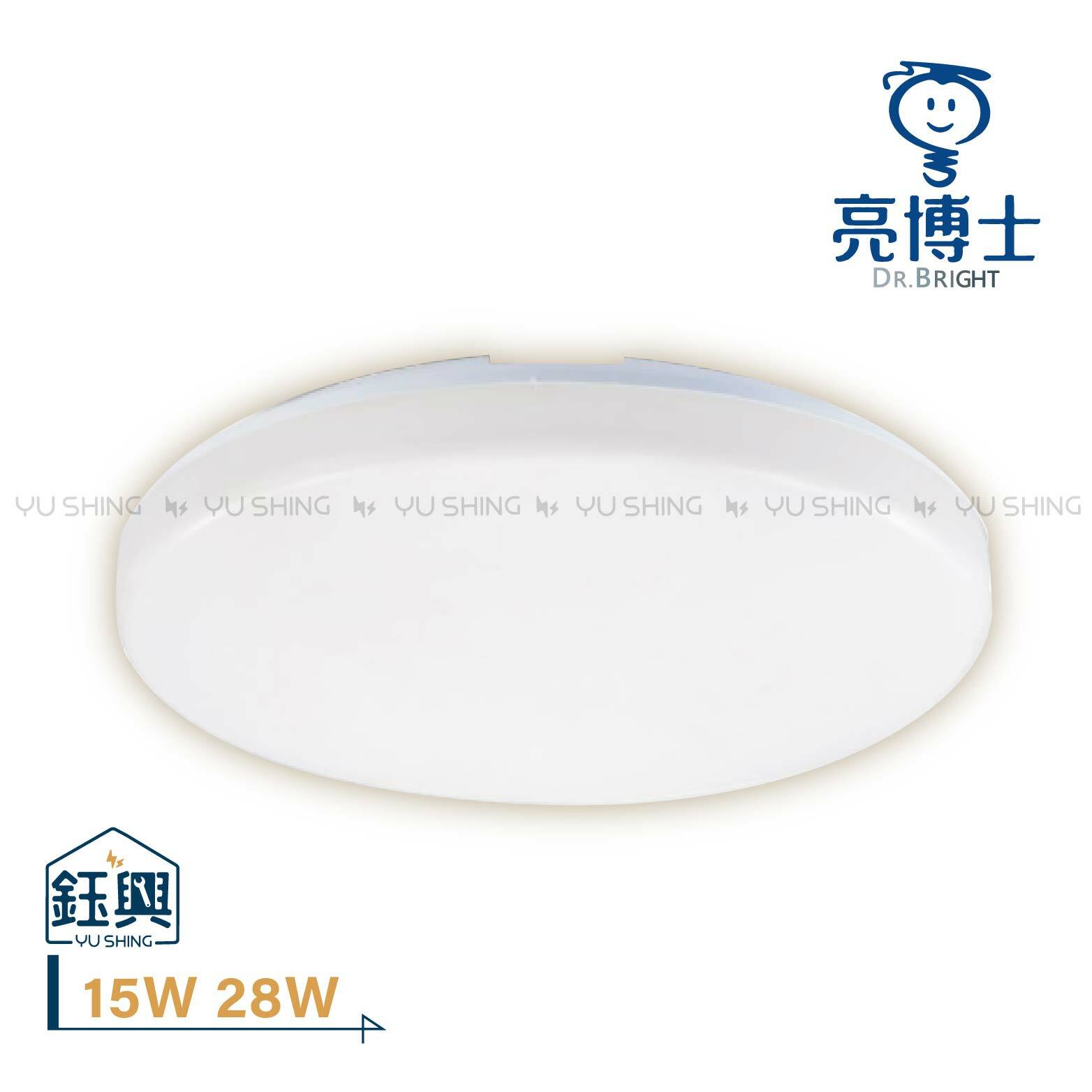 亮博士 LED蛋糕吸頂燈 15W 28W