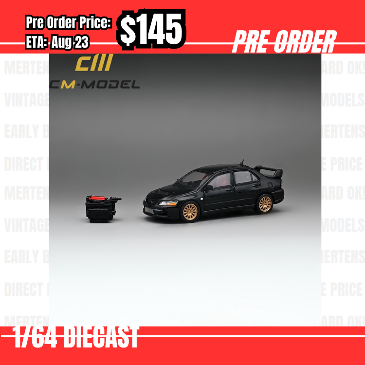 Pre Order-$145 CM Model 1:64 Mitsubishi Lancer Evolutio