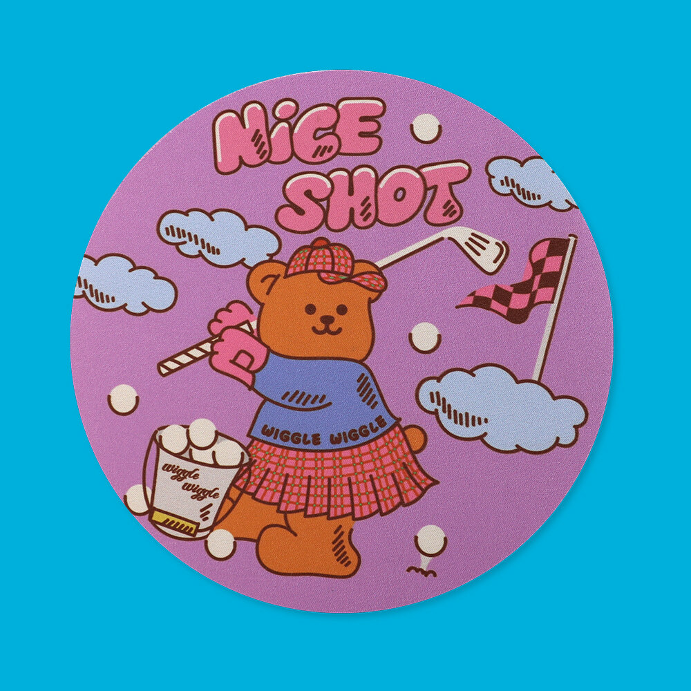 Wiggle Wiggle Mouse Pad - Nice Shot