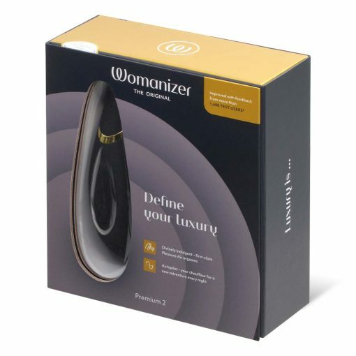 德國 Womanizer Premium 2 智慧型陰蒂吸啜器（黑色）
