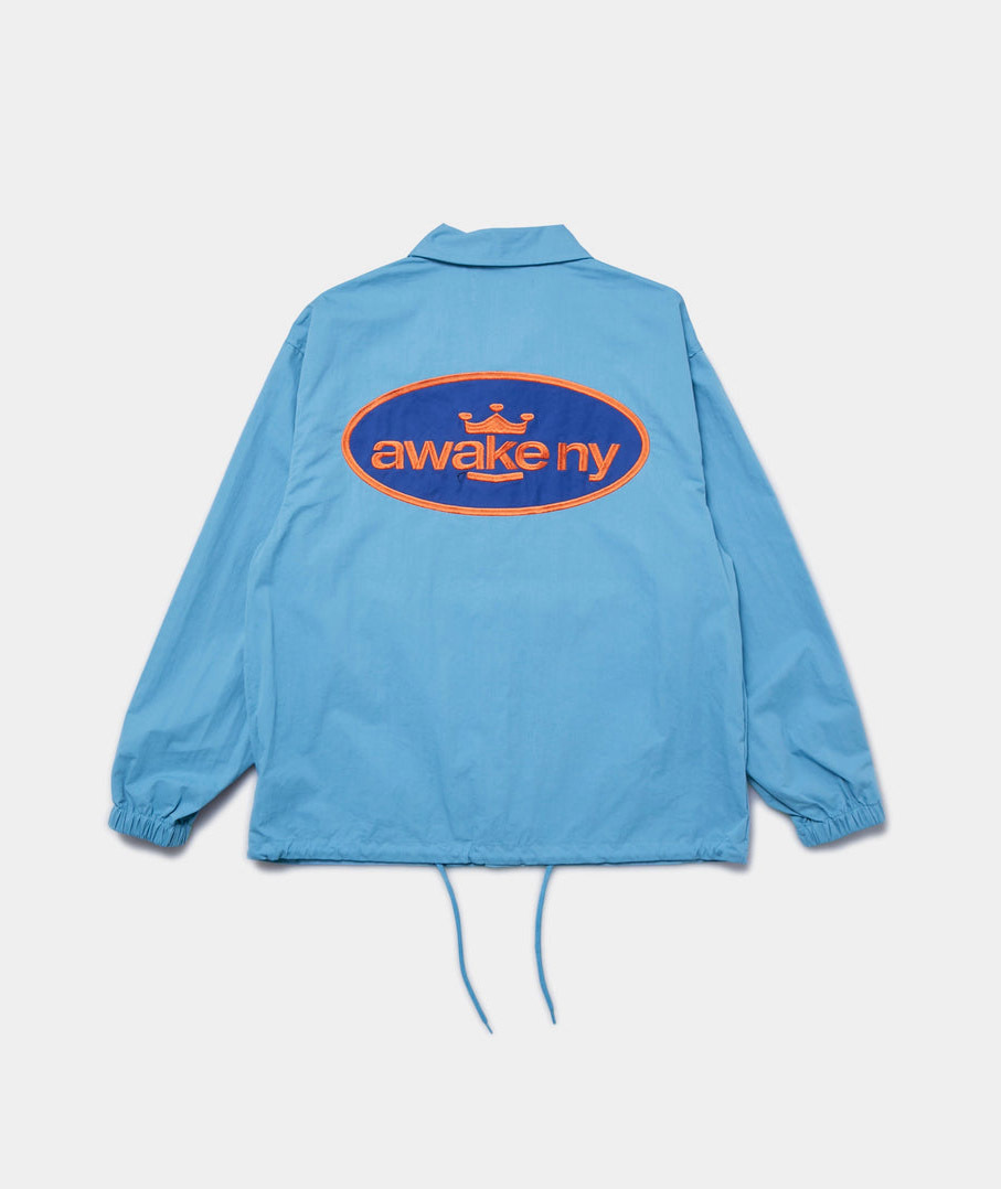 【AWAKE NY】KING LOGO TWILL COACHES JACKET