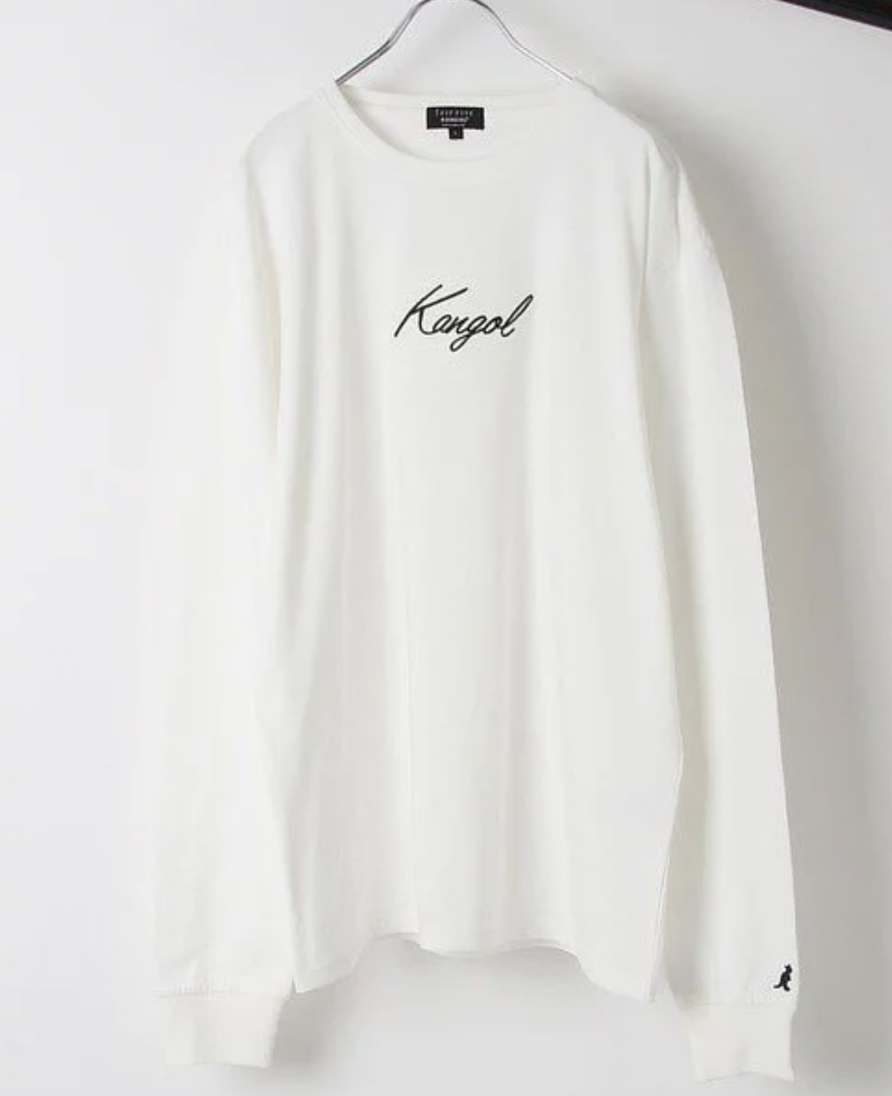 KANGOL x ZIP FIVE Oversized Long Sleeve T-Shirt (Unisex