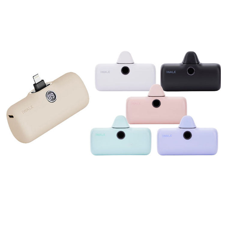 【iwalk】Pro快充直插式行動電源 升級版 5代 台灣總代理 原廠保固 ｜JC科技官方旗艦店