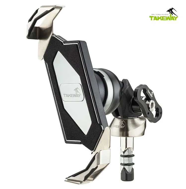 【重車日誌－教士推薦】雙磁浮／三角台版 LA6-PH05-AnvPro 黑隼Z手機座 (檔車重機