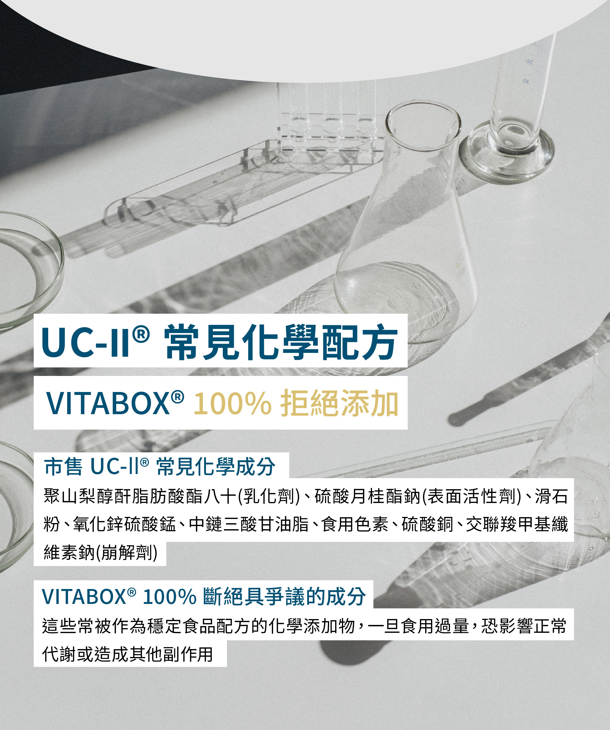 美國專利UC2(二型膠原蛋白) - VITABOX® 關鍵專科
