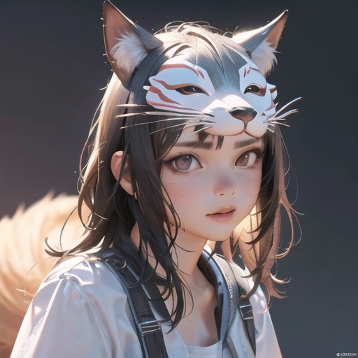 Kitsune Mask