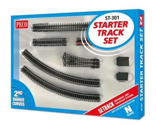 Peco ST-301 N規 Starter Track Set 2nd Radius 軌道組