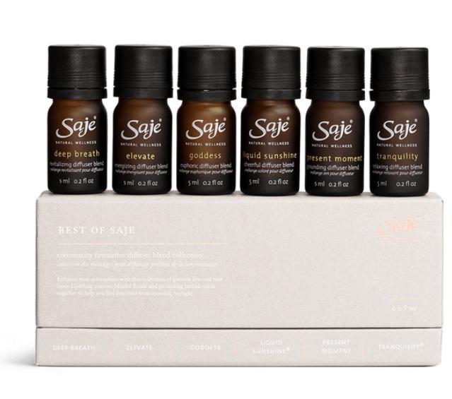 Saje Best of Saje Diffuser BlenDIFFUSER BLEND COLLECTIO