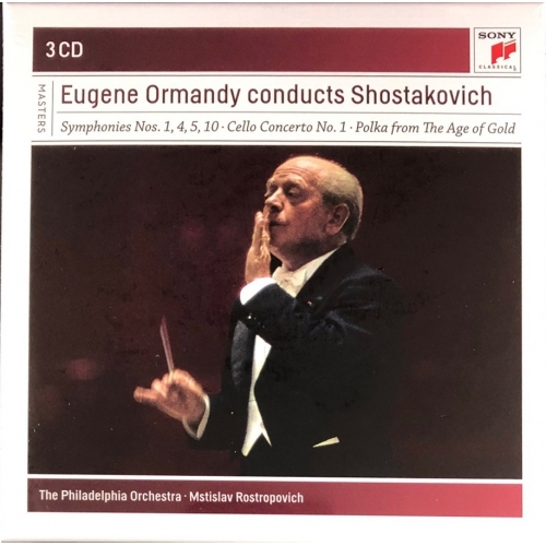 Eugene Ormandy-Eugene Ormandy conducts Shostakovich 3CD