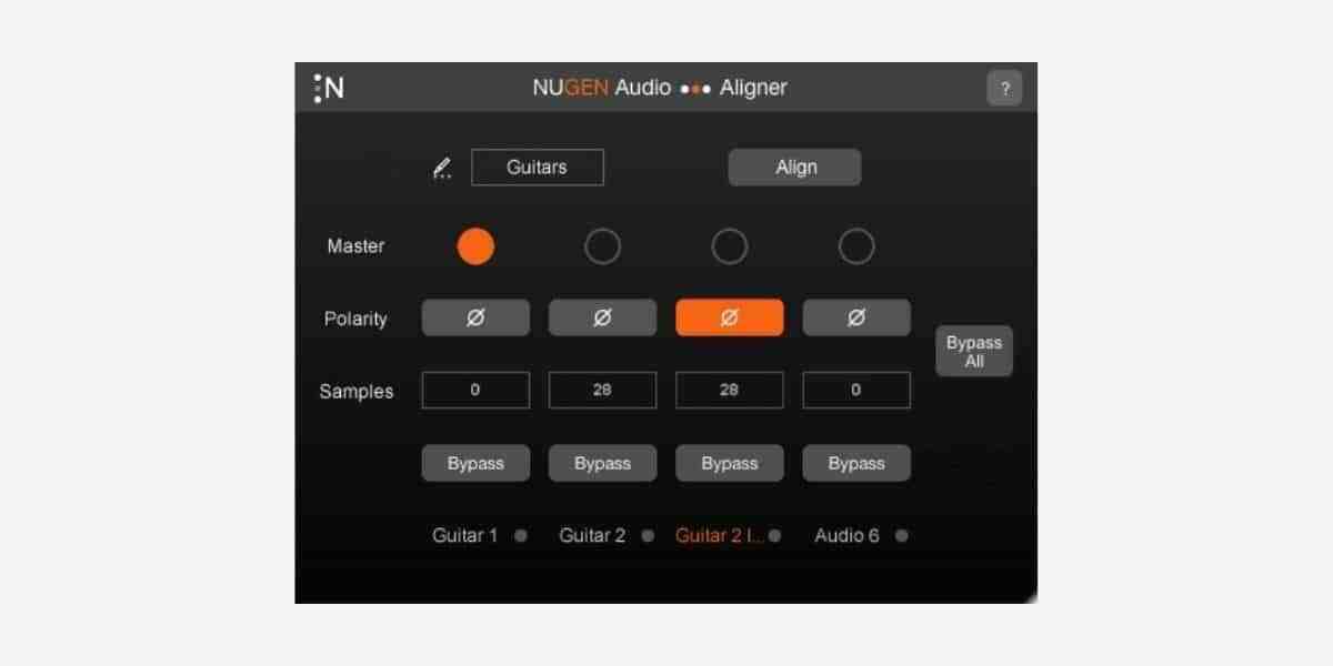 NUGEN Audio Aligner Plug-in 自動相位和極性對齊工具 (序號下載版)