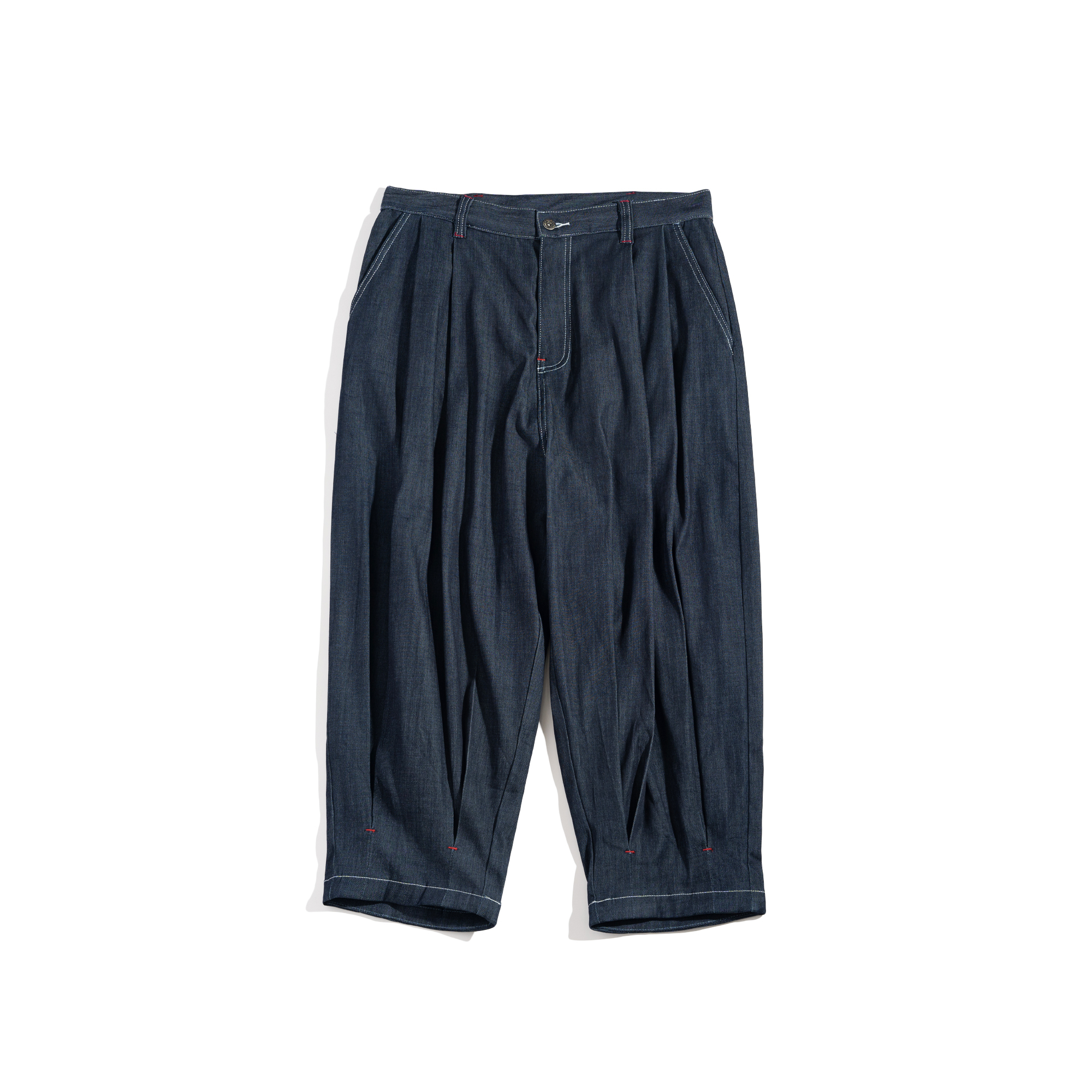 BOX PLEAT PANTS