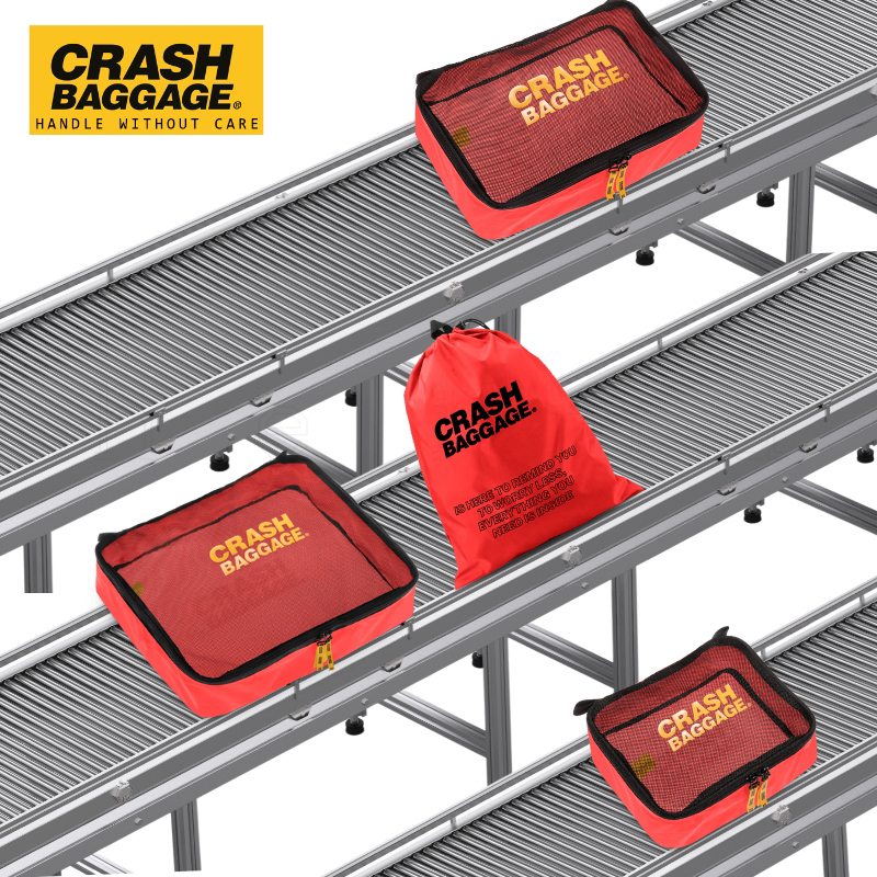 Crash Baggage - Easy Life Kit 4 Piece Set - Red