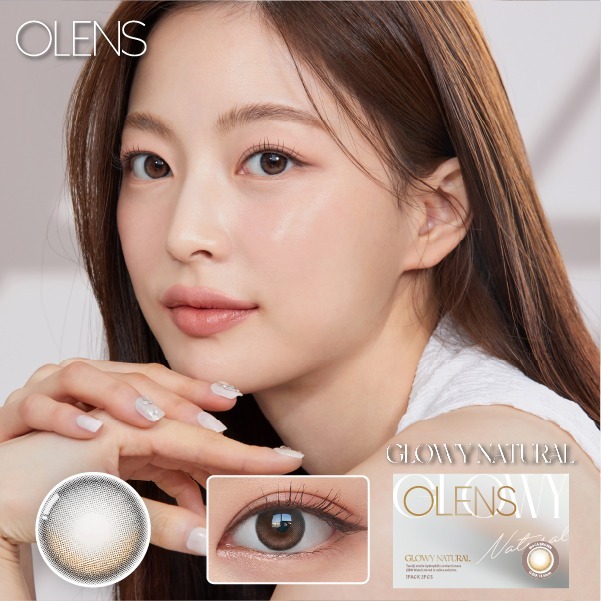 OLENS – GLOWY NATURAL MOCA BROWN｜1 MONTH（1盒2片）