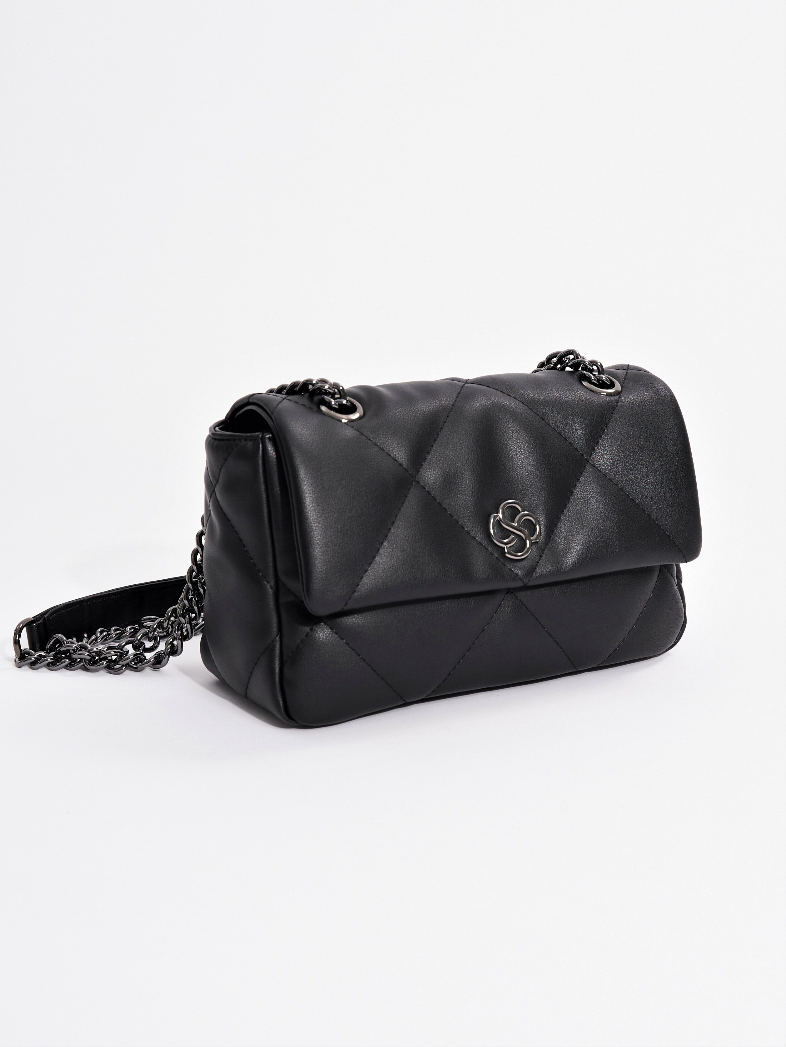 STEVANIE - Alyssa 黑色鏈條包