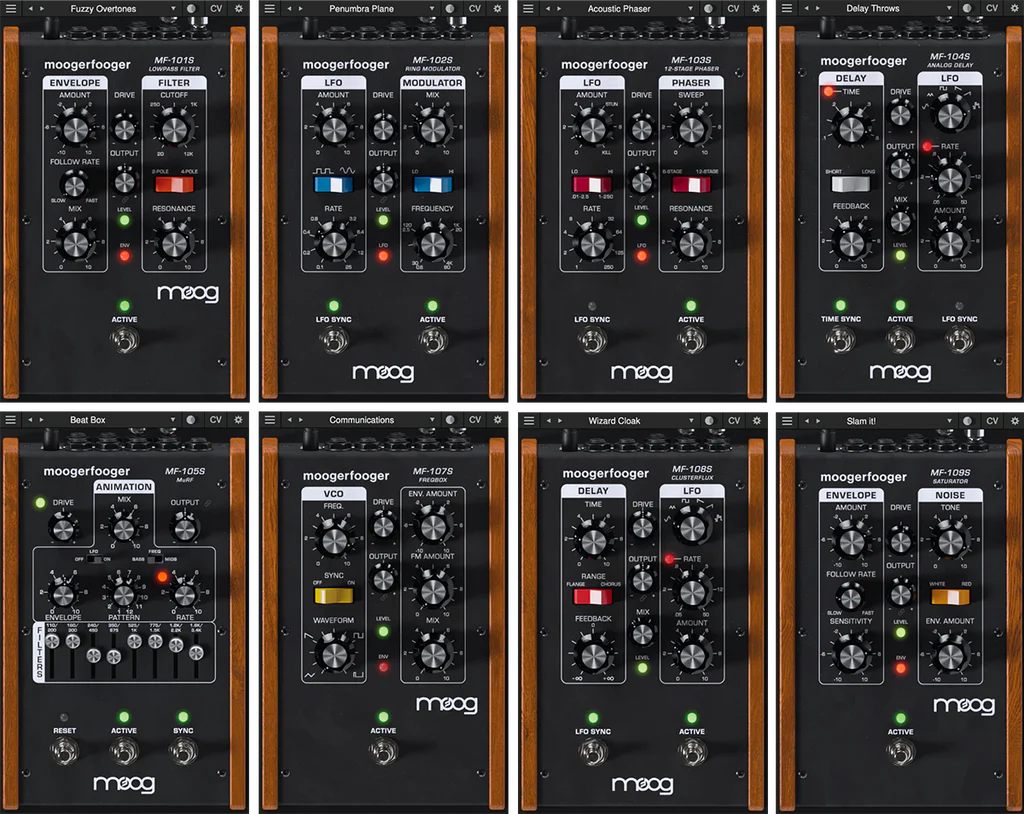 Moog Moogerfooger 完整 8 款 效果器組合包 (序號下載版)