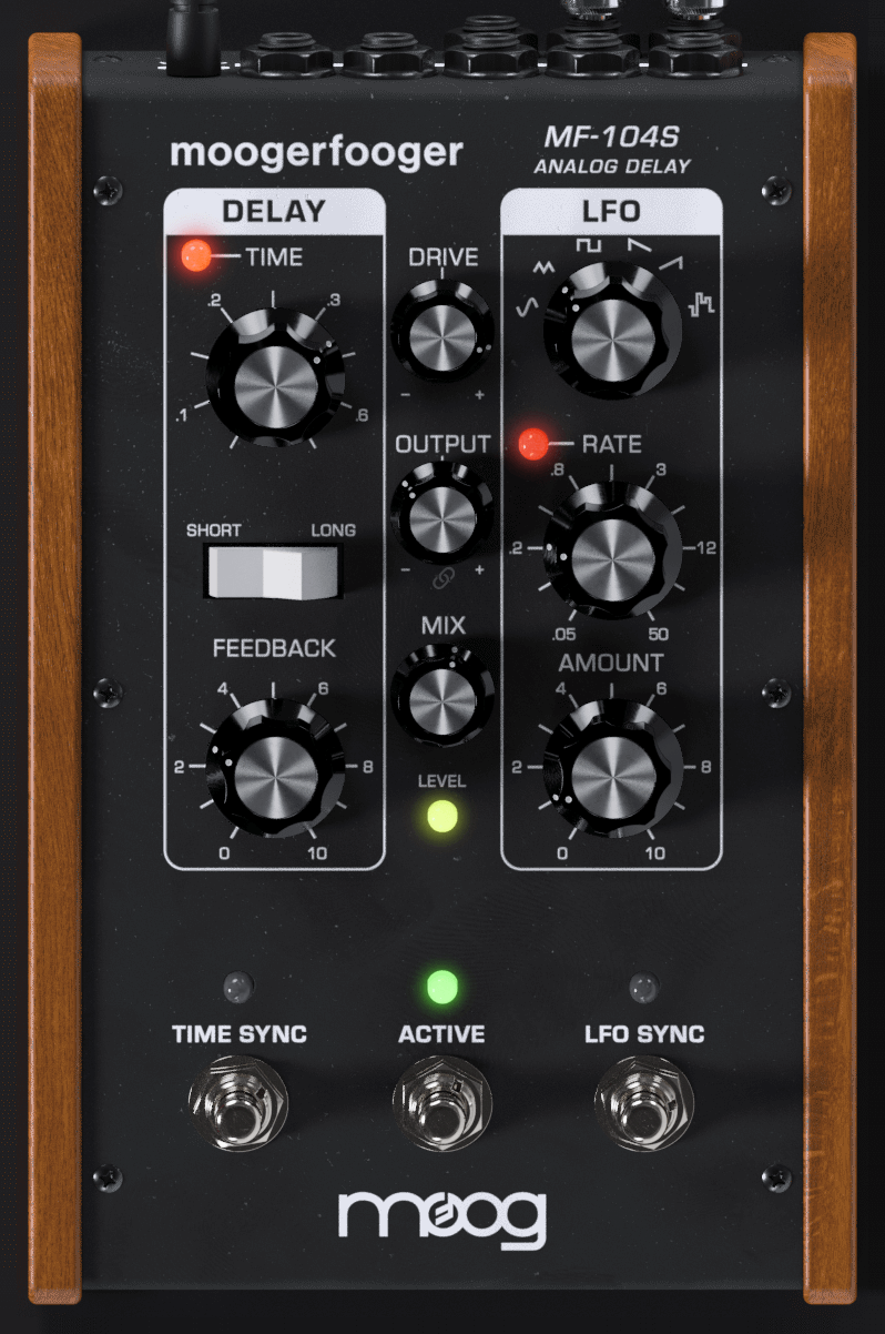 Moog Moogerfooger MF-104S Analog Delay 效果器 Plug-ins
