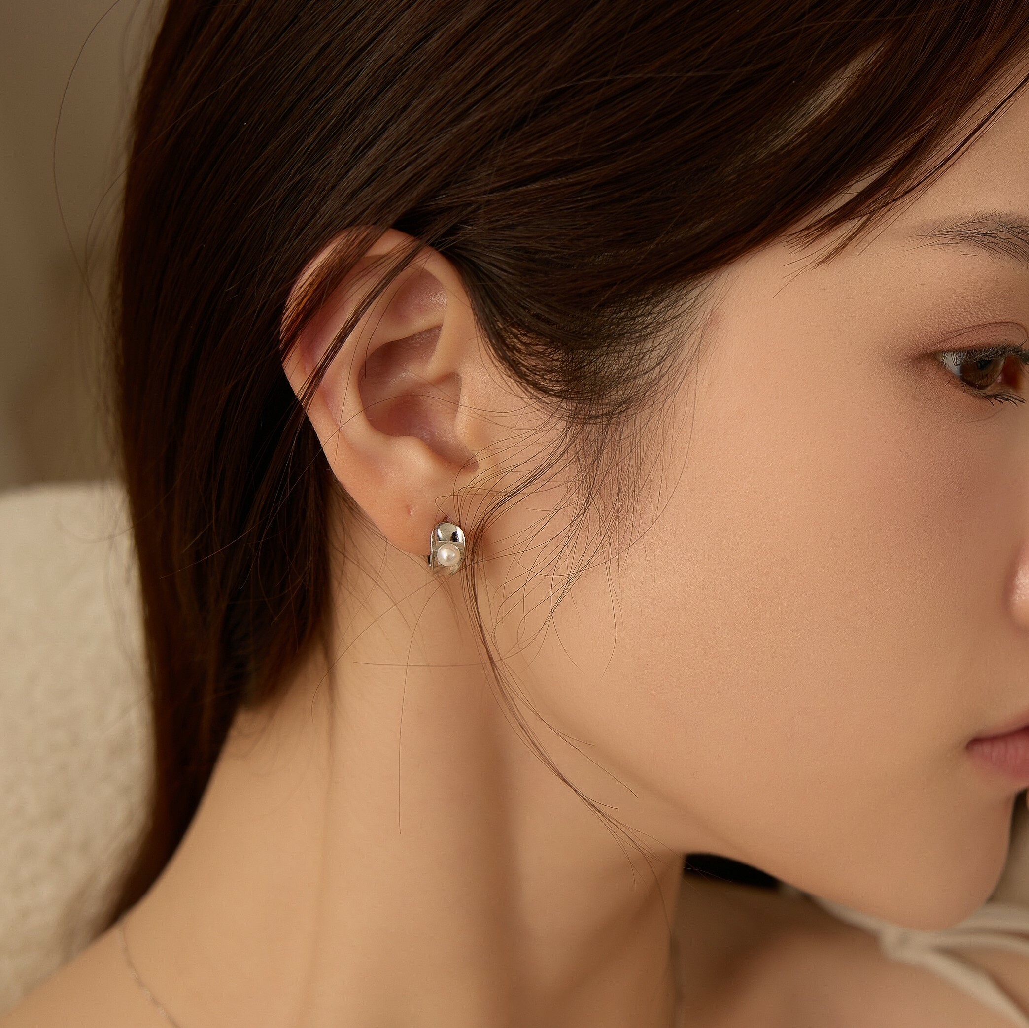 珍珠之歌 • 耳環 | 2色 | ARiA SPACE 質感簡約飾品推薦