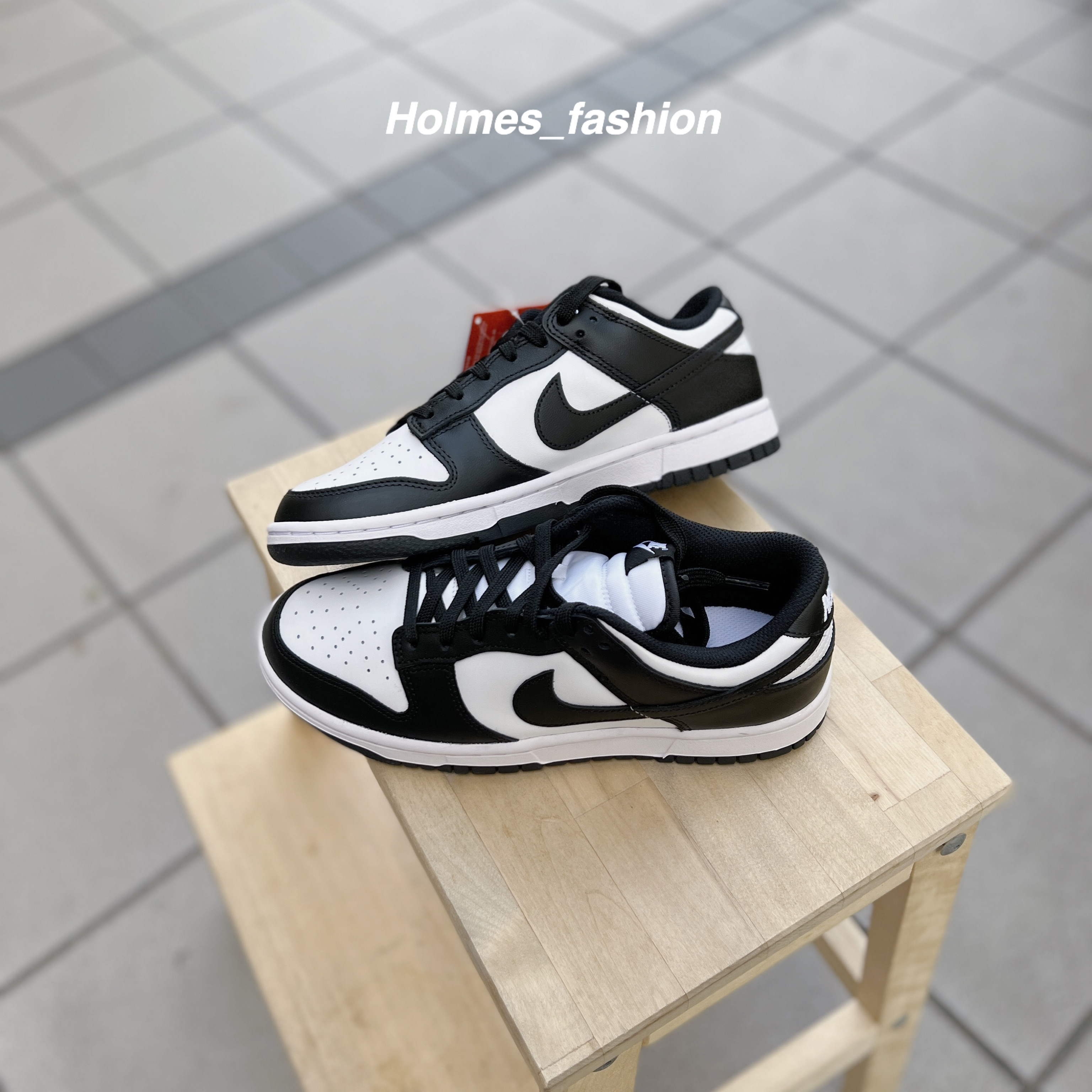 【Holmes】NIKE DUNK LOW W 女鞋 黑白 熊貓 DD1503-101