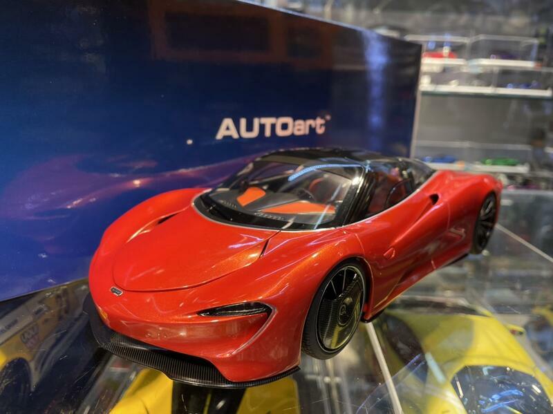 AutoArt 76088 McLaren Speedtail 橘色 1/18