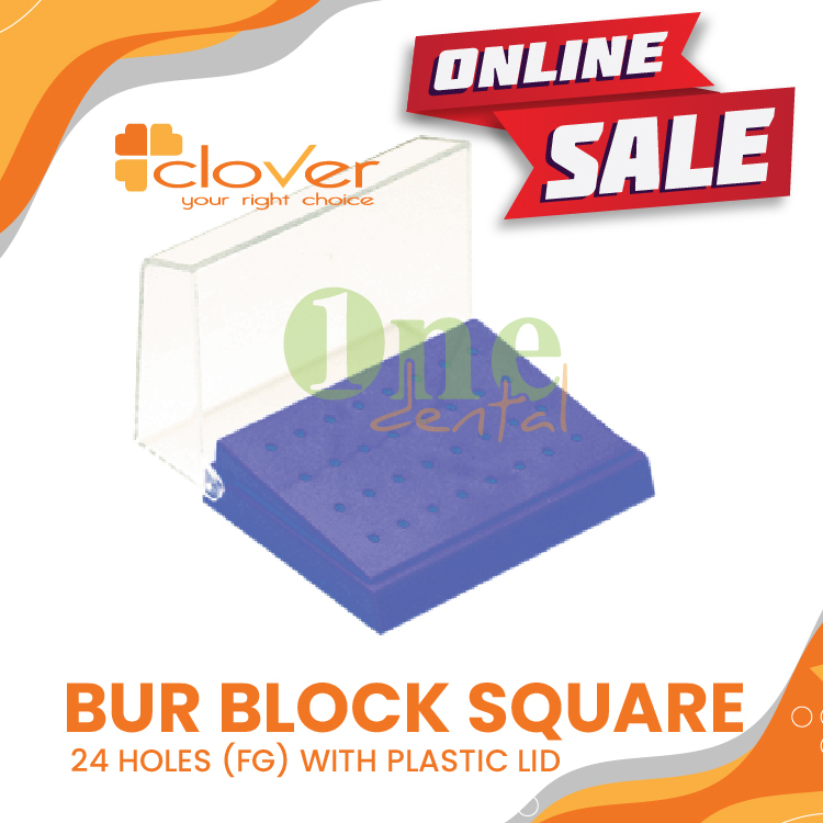 Bur Block, Square 24 Holes