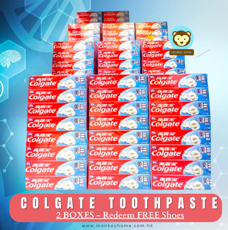 Colgate Toothpaste - 12pcs/pack (2 boxes) - $78 / pack