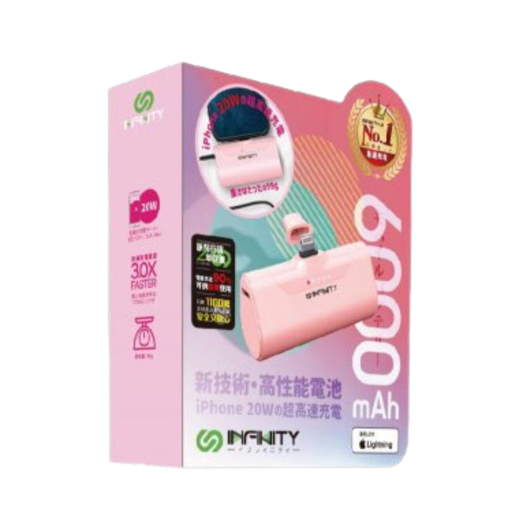 INFINITY 20W (PD QC快充) 雙輸出iPhone 專用充電器 [P60]