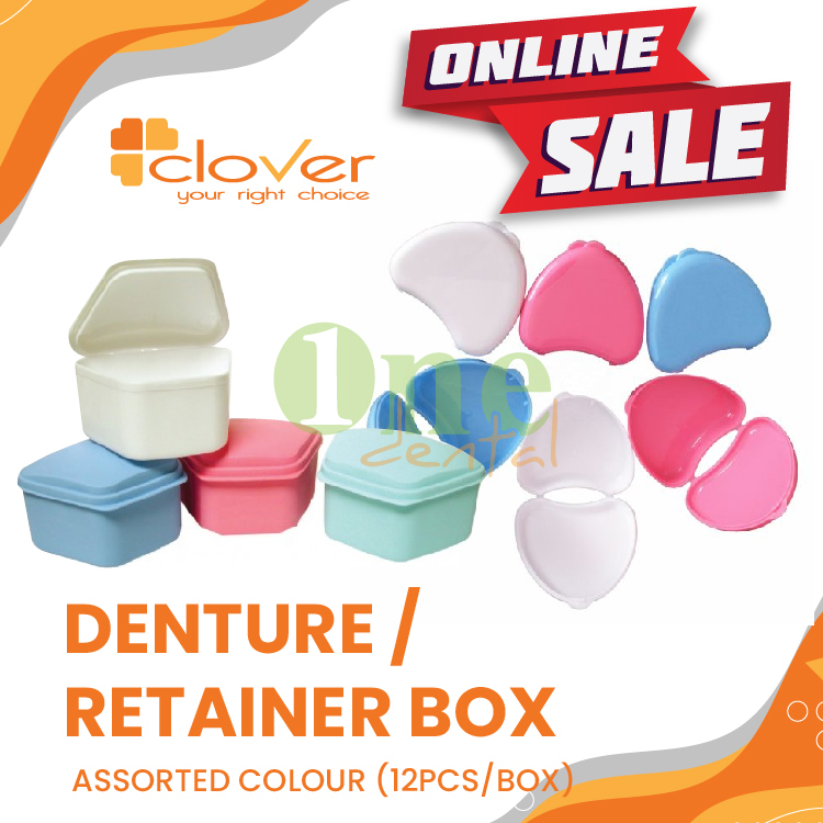 Denture / Retainer Box, 12's