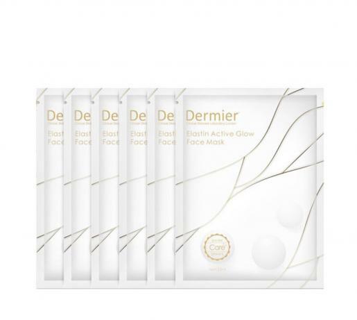 Dermier Elastin Active Glow Face Mask 彈力蛋白肌面膜 6pcs