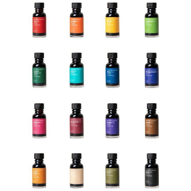 Liquid Dye (Oil Soluble) 油溶性液體染料 Ingredient Supplies