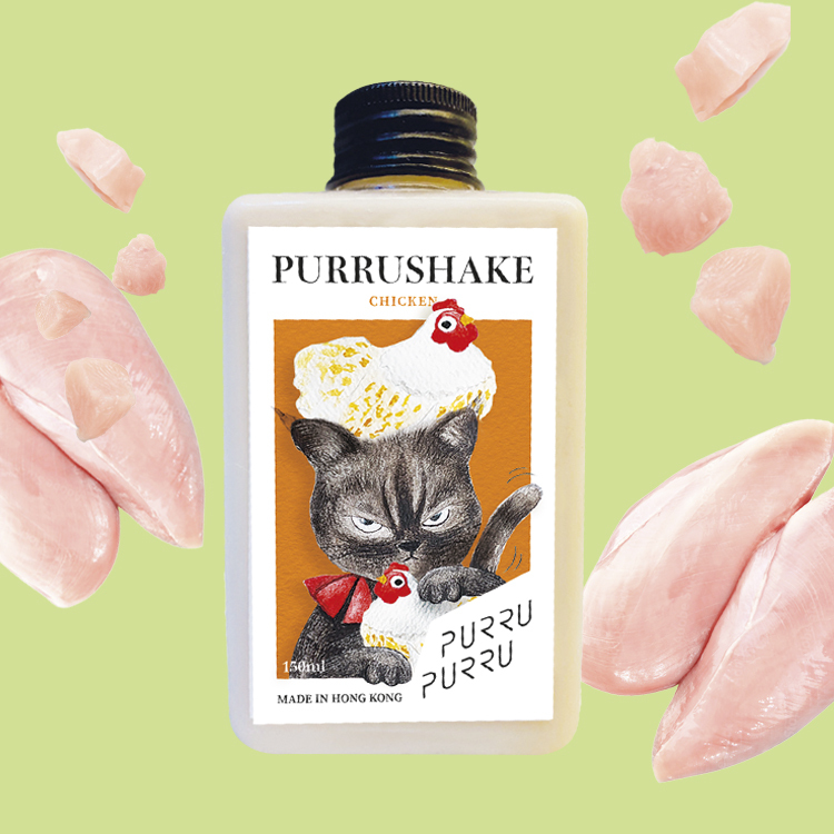 喵! Purru Shake 寵物手搖飲 [雞肉原味] 貓貓專屬口味