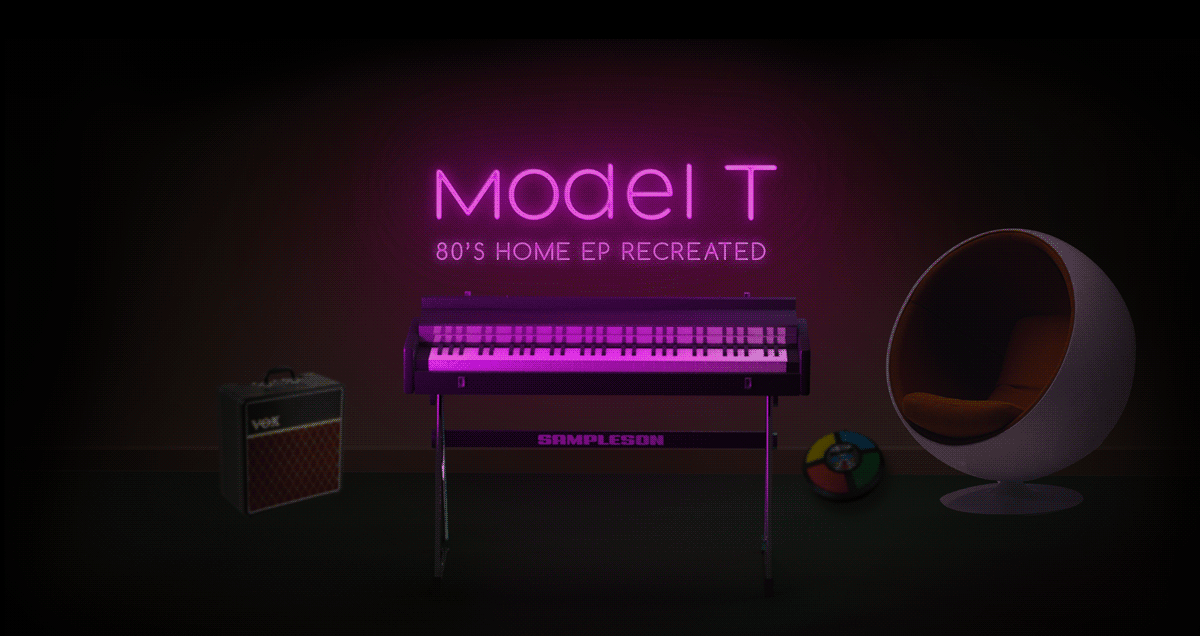 Sampleson Model T 電鋼琴虛擬樂器 Plug-in (序號下載版)