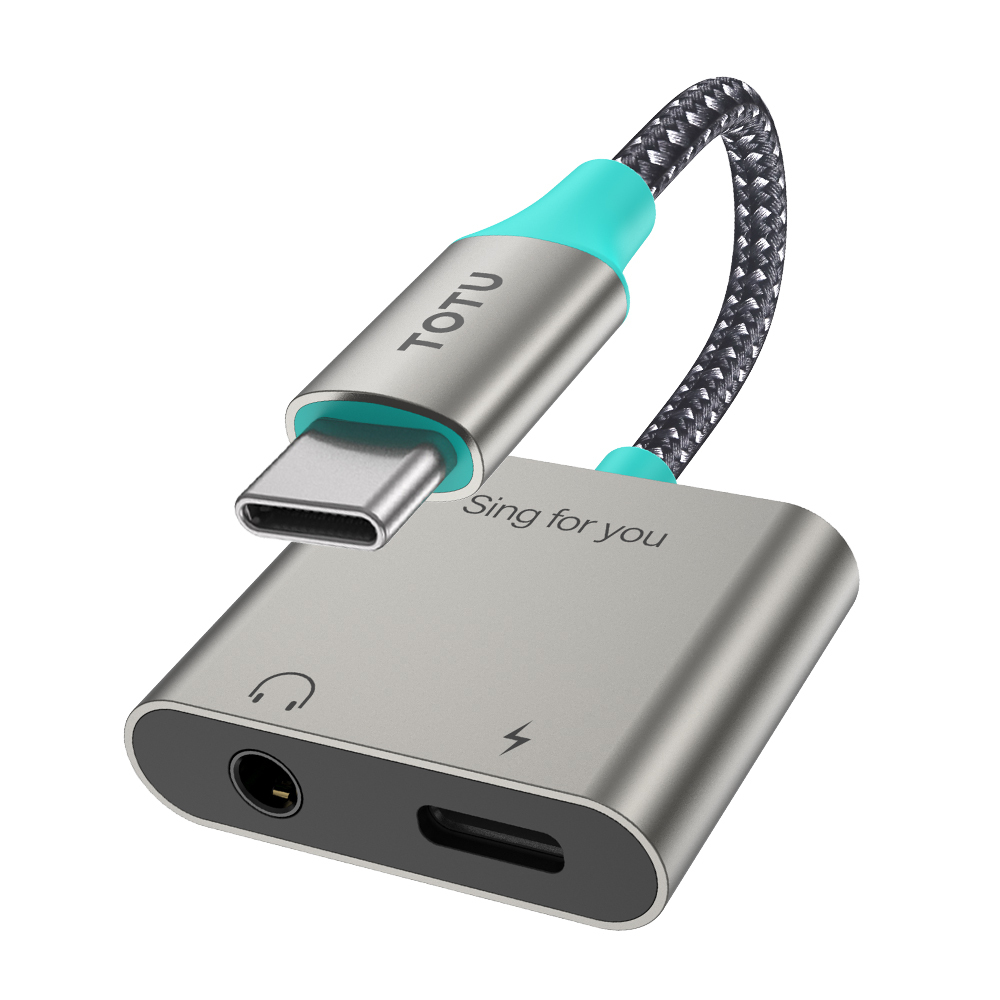 TOTU 拓途 Type-C轉接頭轉接線音頻轉接器 3.5mm 充電聽歌線控通話 AD-5系列