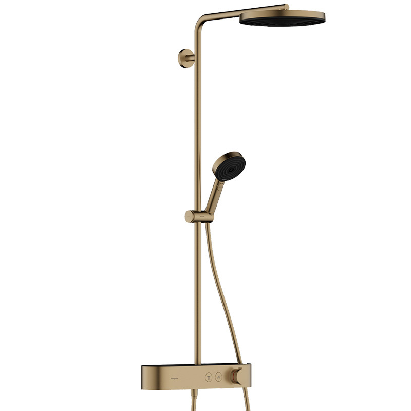 hansgrohe Pulsify S 260恆溫淋浴花灑組 霧古銅24220140