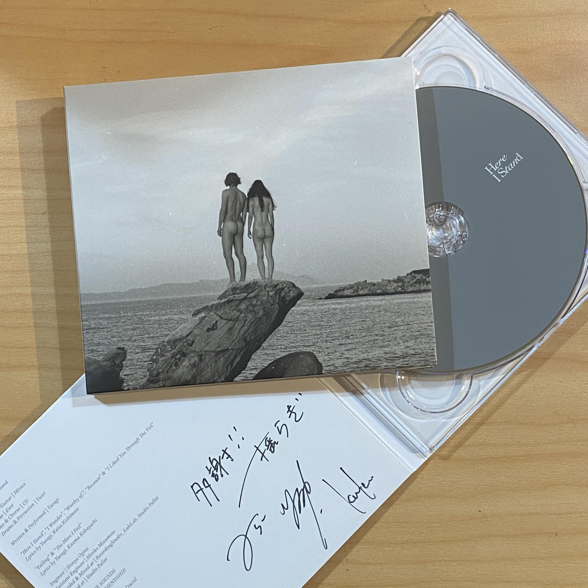 揺らぎ yuragi《Here I Stand》（限量簽名版CD + 台北演唱會購票優惠卡）