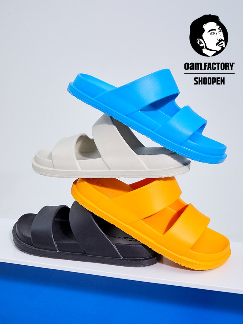 SHOOPEN Men's Recovery Slide HPMV4DA11M