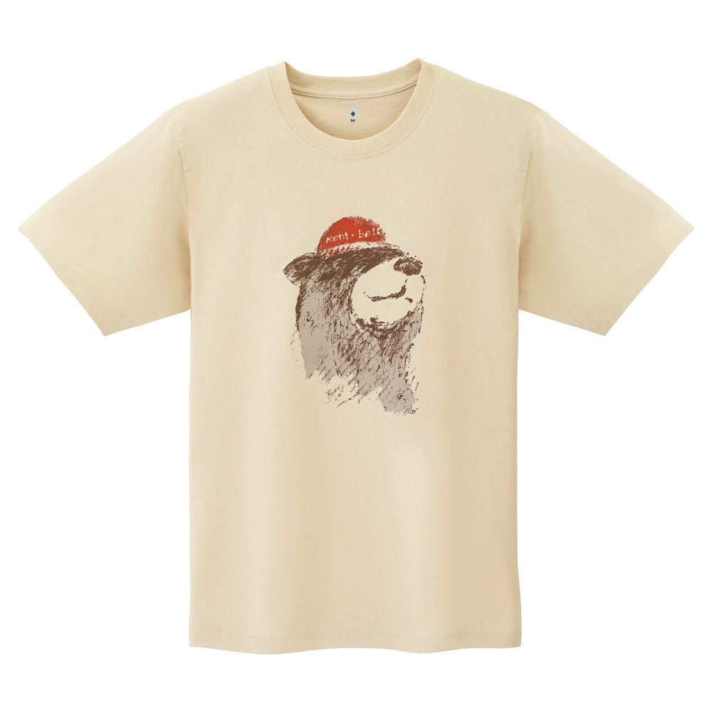Montbell Pear Skin Cotton Tee Kuma 2104717 純綿 T-Shirt