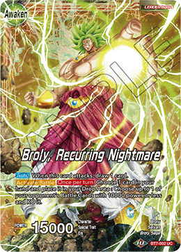 BT7-002 Broly, Recurring Nightmare