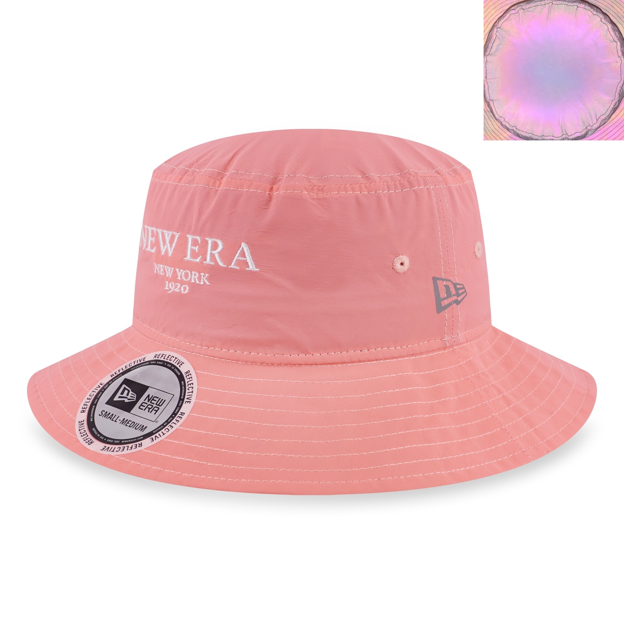 New Era - Color Reflective Bucket Hat Pink
