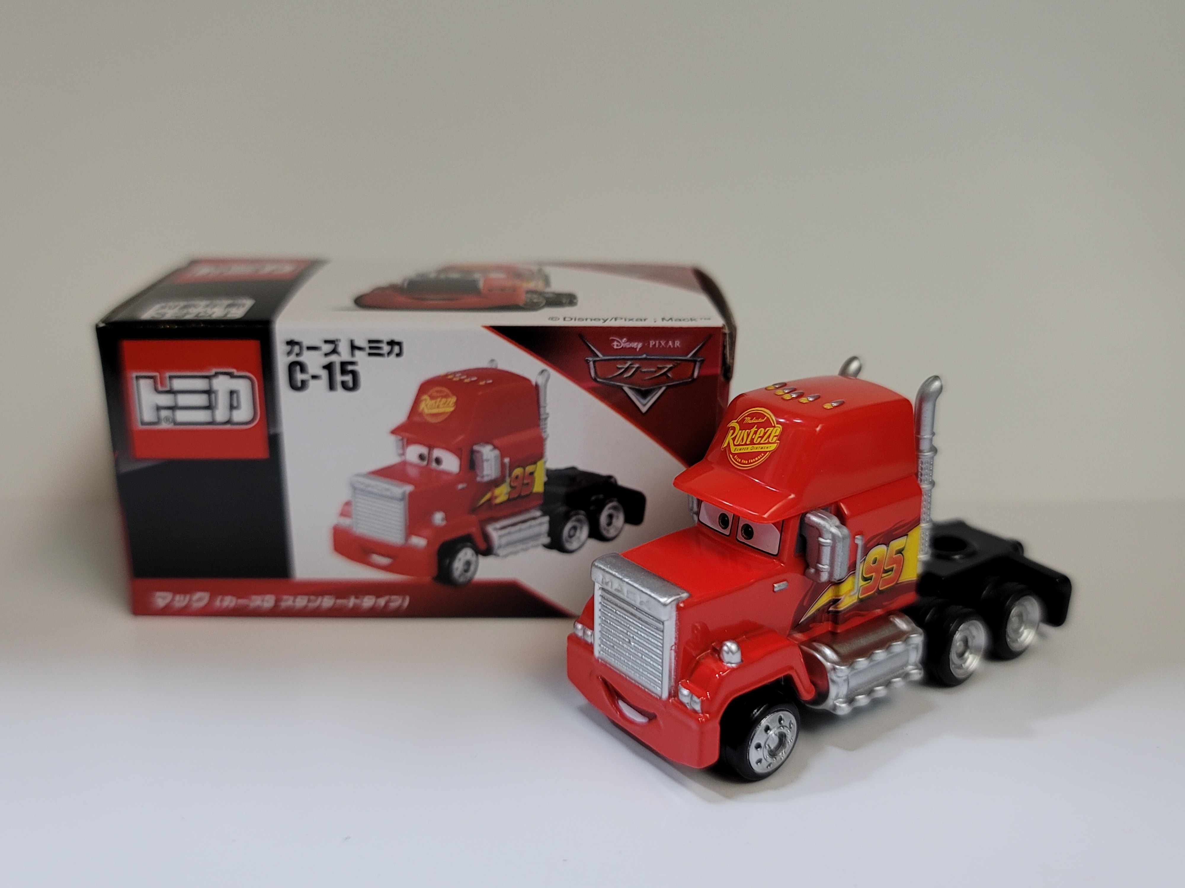 日版Tomica Cars C-15 Mac (Cars 3 Standard Type)