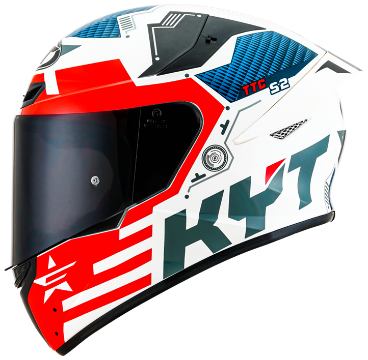 KYT TT-COURSE 27 FUSELAGE RED 全罩式頭盔