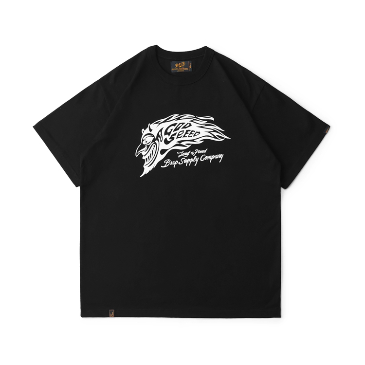 BSSP - SATAN TEE Black