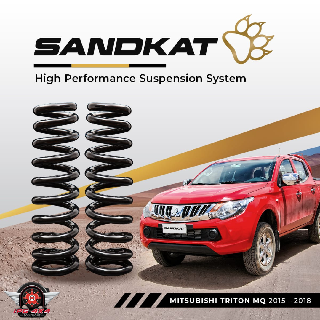 SANDKAT Mitsubishi Triton MQ Coil Spring 1Pair (Front)