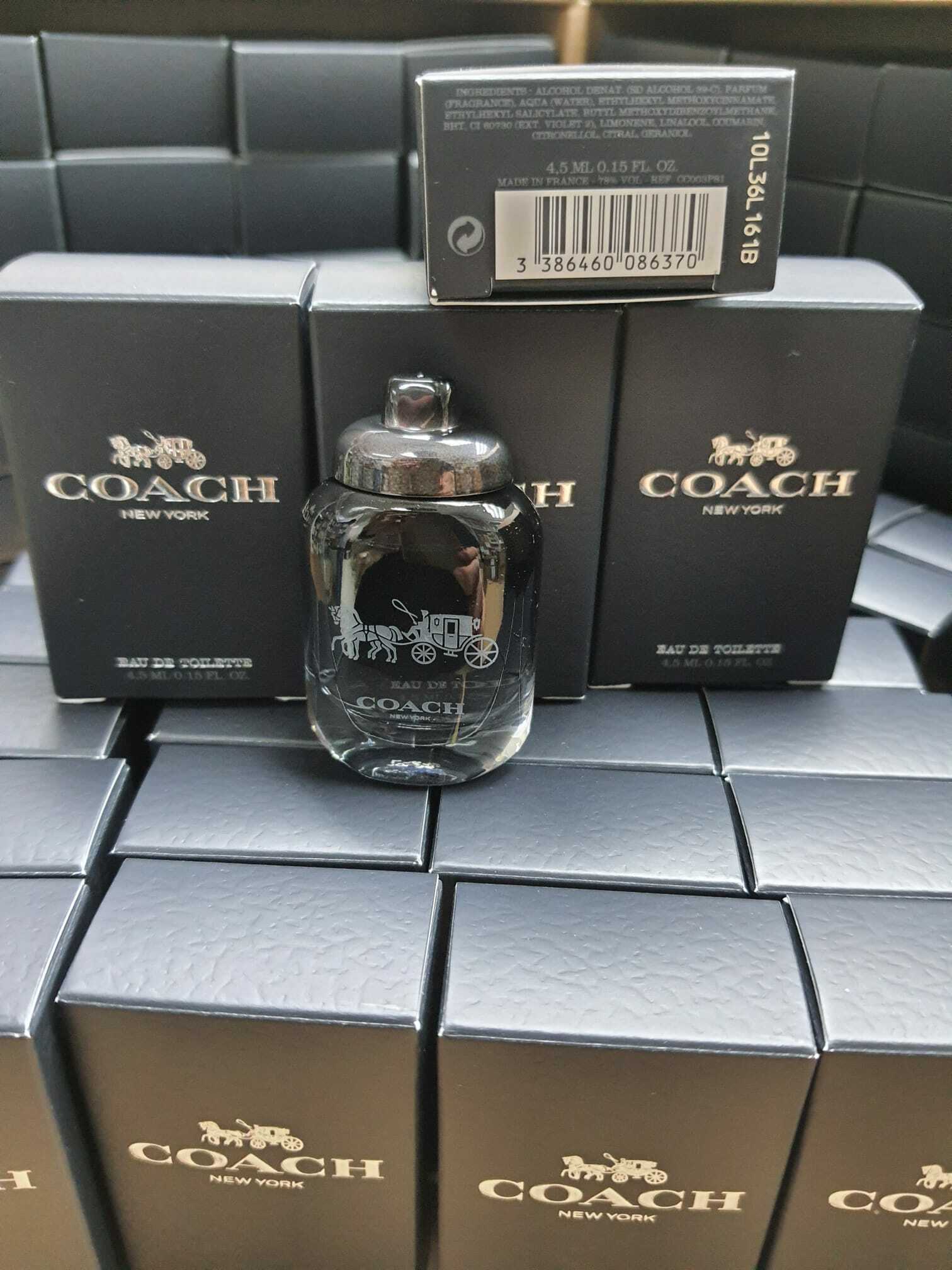 COACH MAN EDT 蔻馳男仕淡香Q版4.5mL