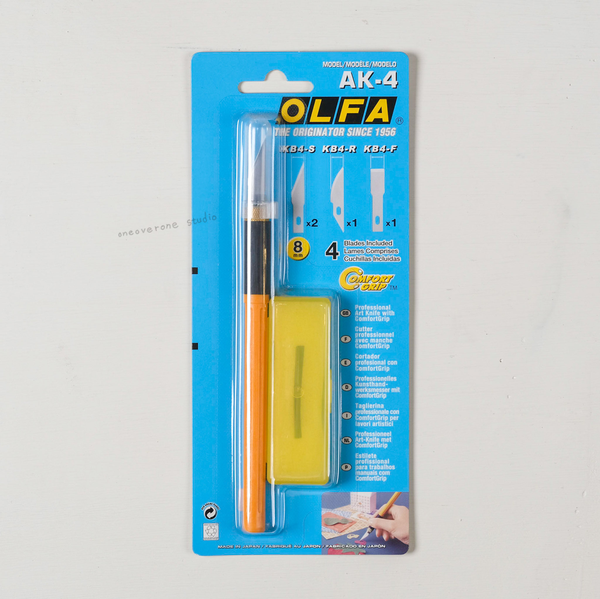 手工藝用雕刻刀 專業用筆刀 ak-4 /OLFA/JAPAN