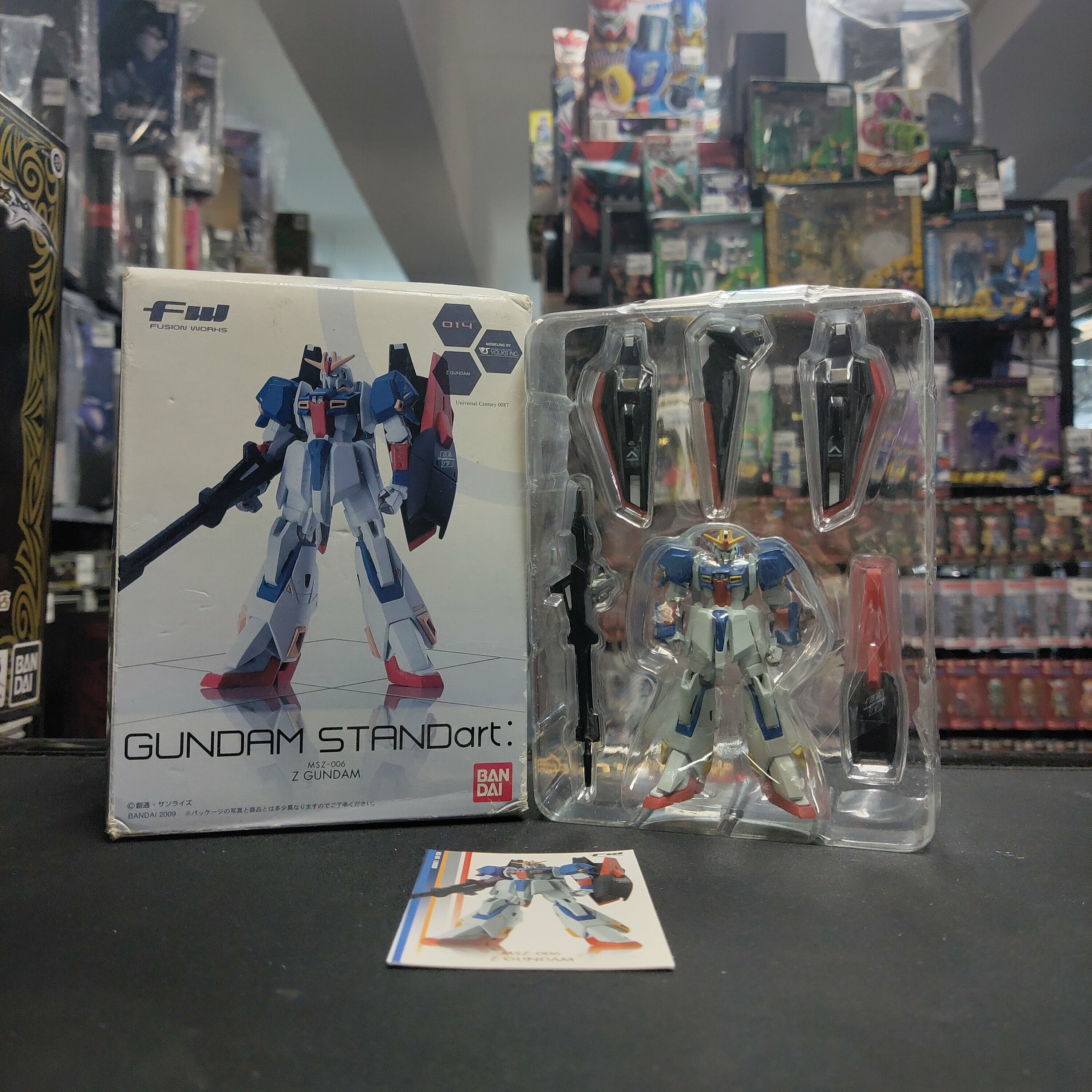 寄賣 GUNDAM MSG FW Gundam STANDart Part 4 #014 MSZ-006...