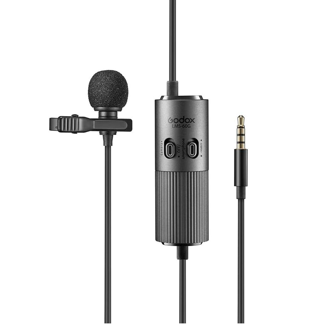 Godox 神牛 LMS-60G 3.5mm TRRS 有線全向領- Rainbow Store Camera