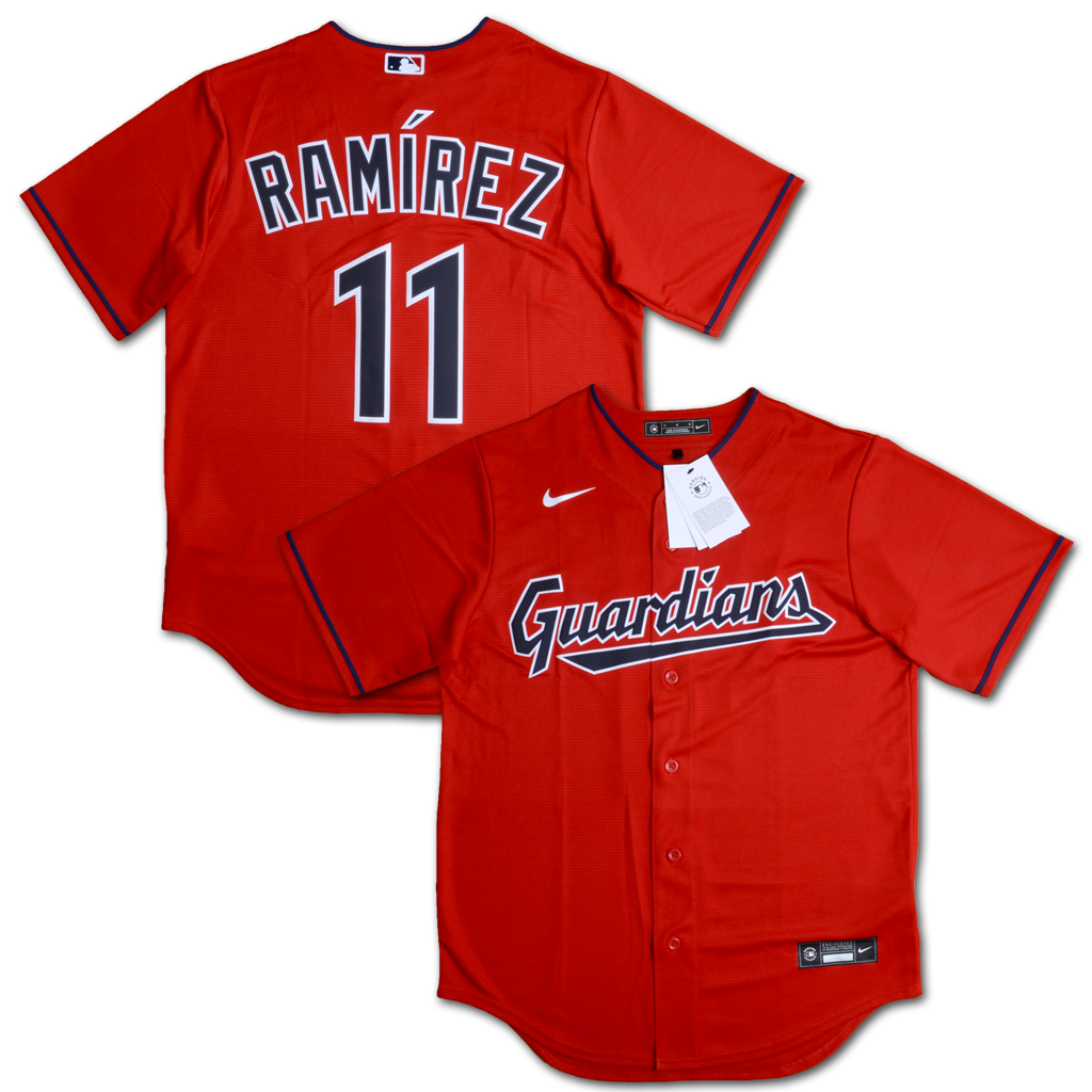 Nike 克里夫蘭守護者隊 José Ramírez 替代 球迷版 球衣